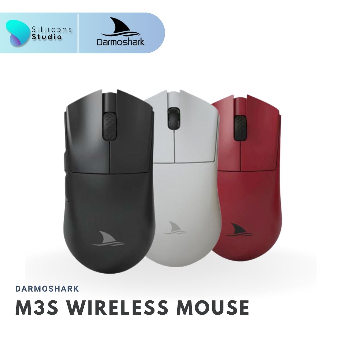 Darmoshark M3-S wireless mouse wireless gaming mouse เมาส์ไร้สาย เมาส์ – sillicons