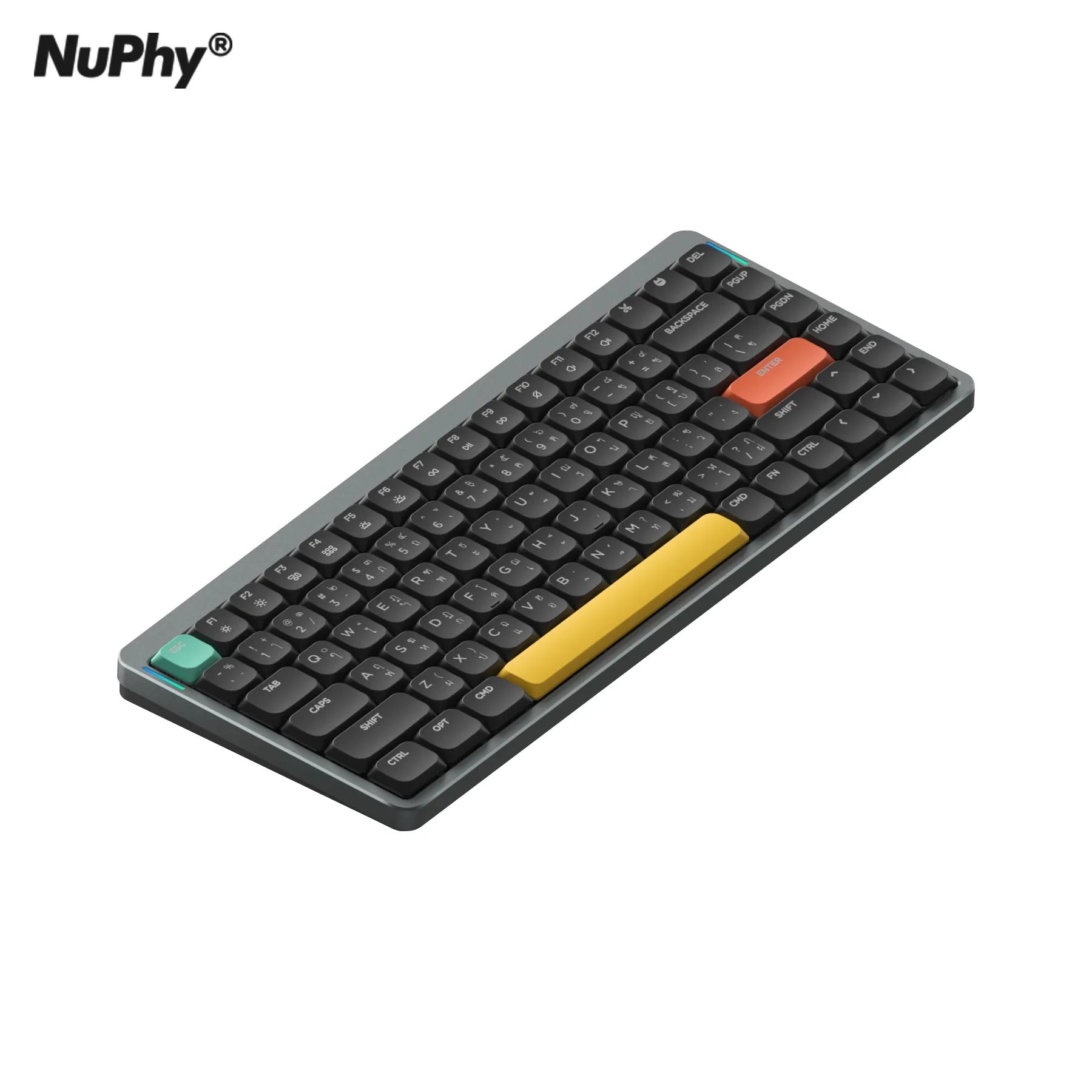 ชุดคีย์แคปภาษาไทย NuPhy nSA Shine-Through Keycap Air75 – sillicons