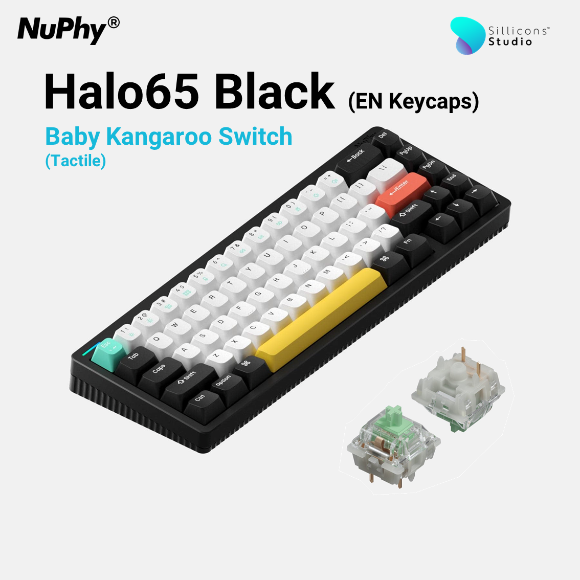 NuPhy Halo65 Wireless Mechanical Keyboard (ภาษาอังกฤษ) – sillicons