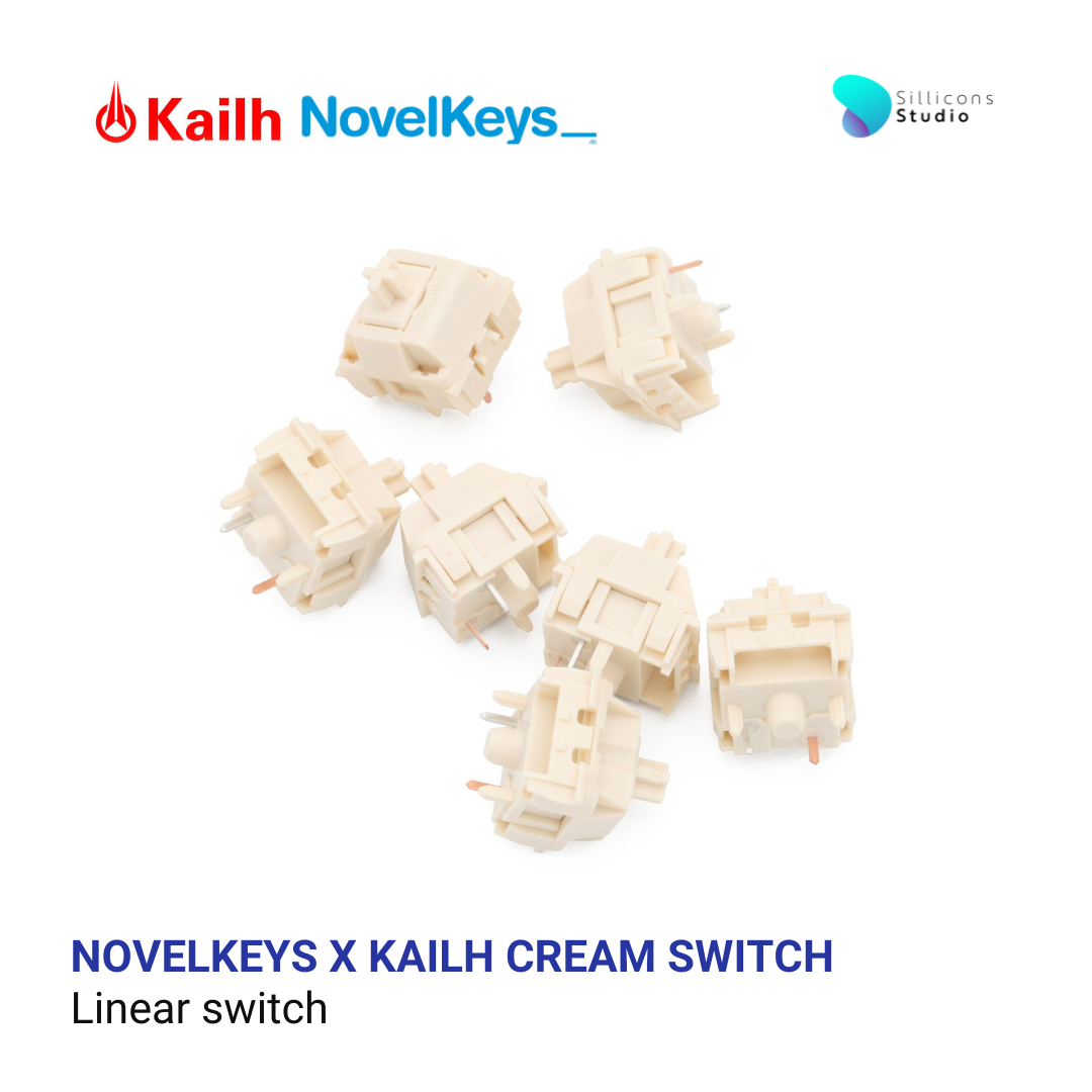 สวิตช์ NOVELKEYS X KAILH CREAM SWITCH – sillicons