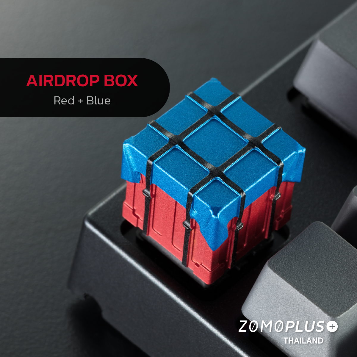PUBG Air Drop Box Aluminium Keycap – sillicons