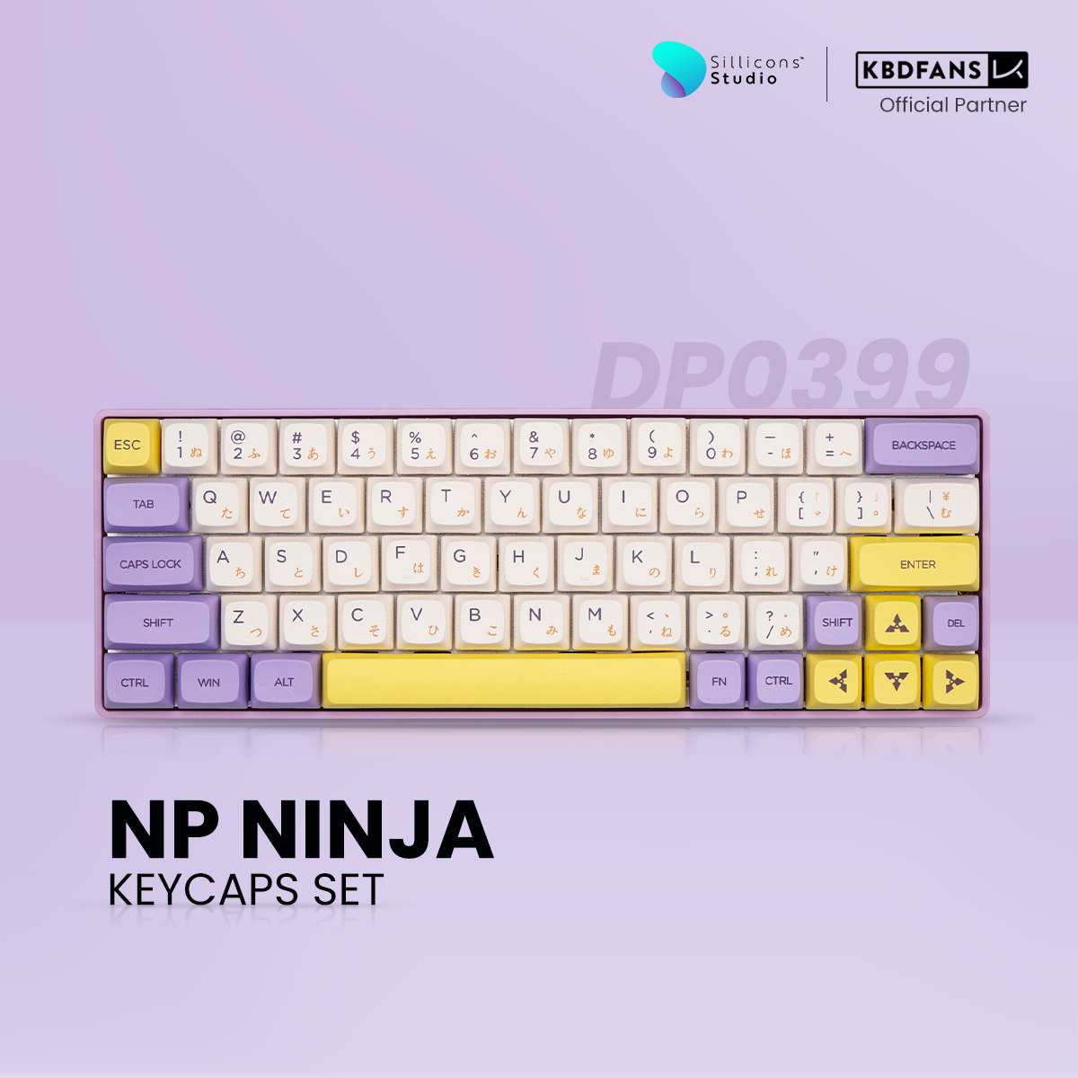 (KBDFans) NP NINJA 163 keys – sillicons